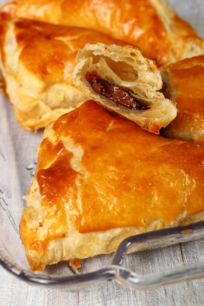 My Favorite Nutella Puff Pastry Turnovers - Easy Snack! - Alice Dias