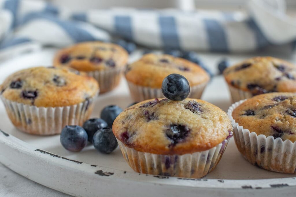 My Favorite Quick Blueberry Muffins – Bursting with Berries! - Alice Dias