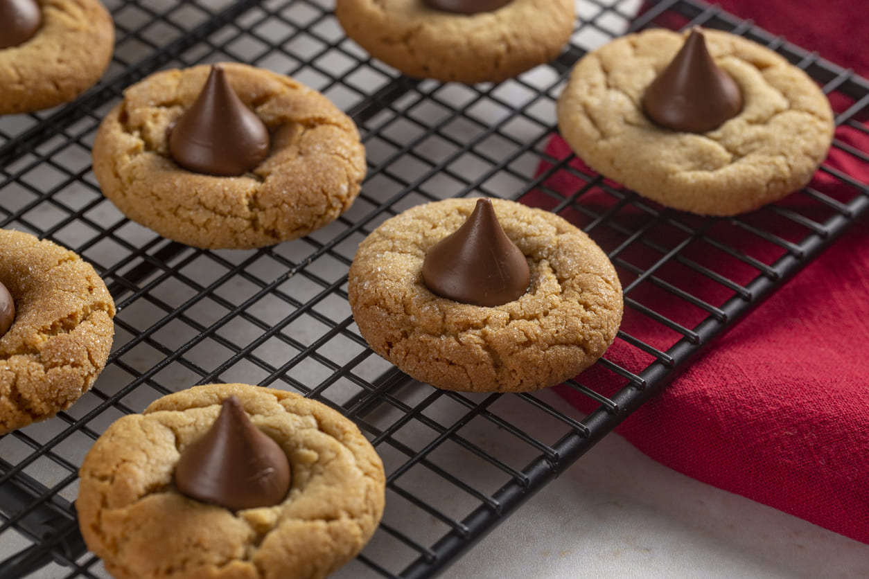 My Go-To Peanut Butter Blossoms (No Chill Time Needed!)