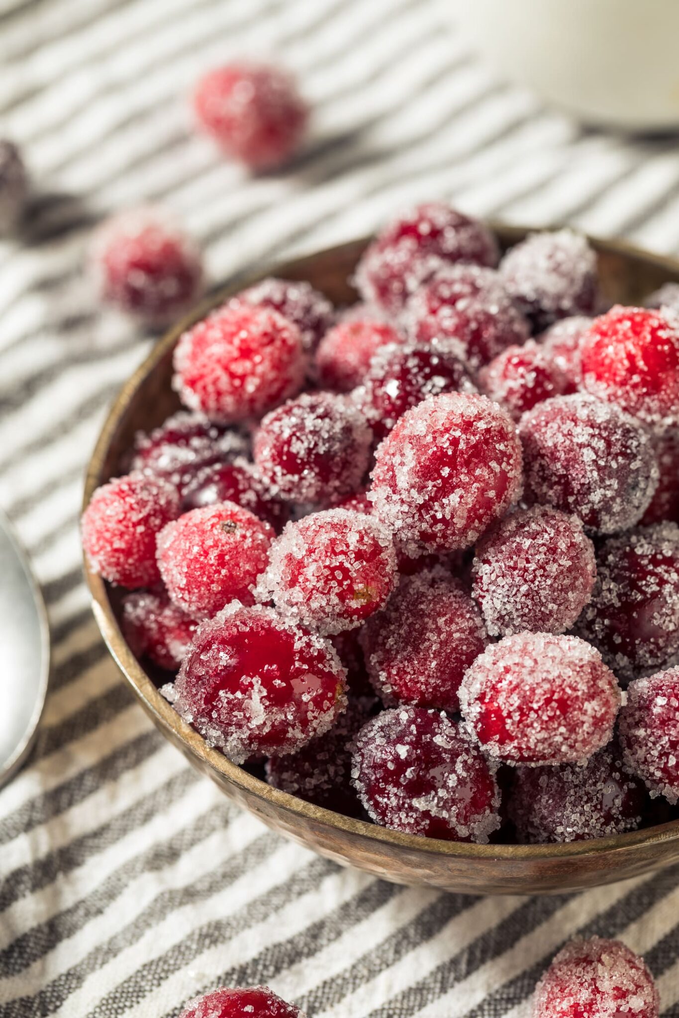 Candied Cranberries (Easy Sugared Cranberries in 15 Minutes!)